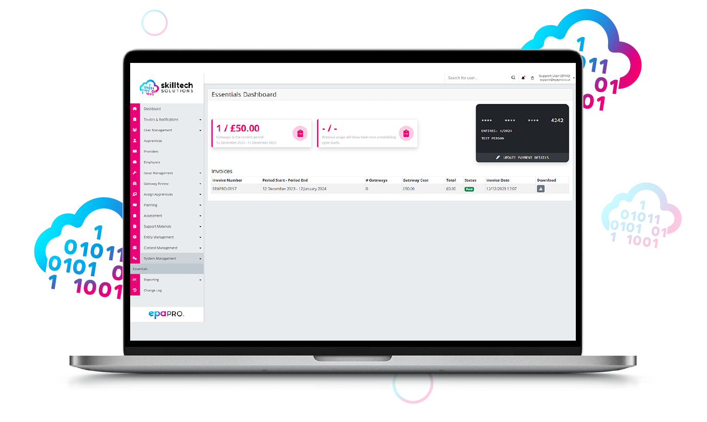 epaPRO | Leading End-Point Assessment Software | Skilltech Solutions